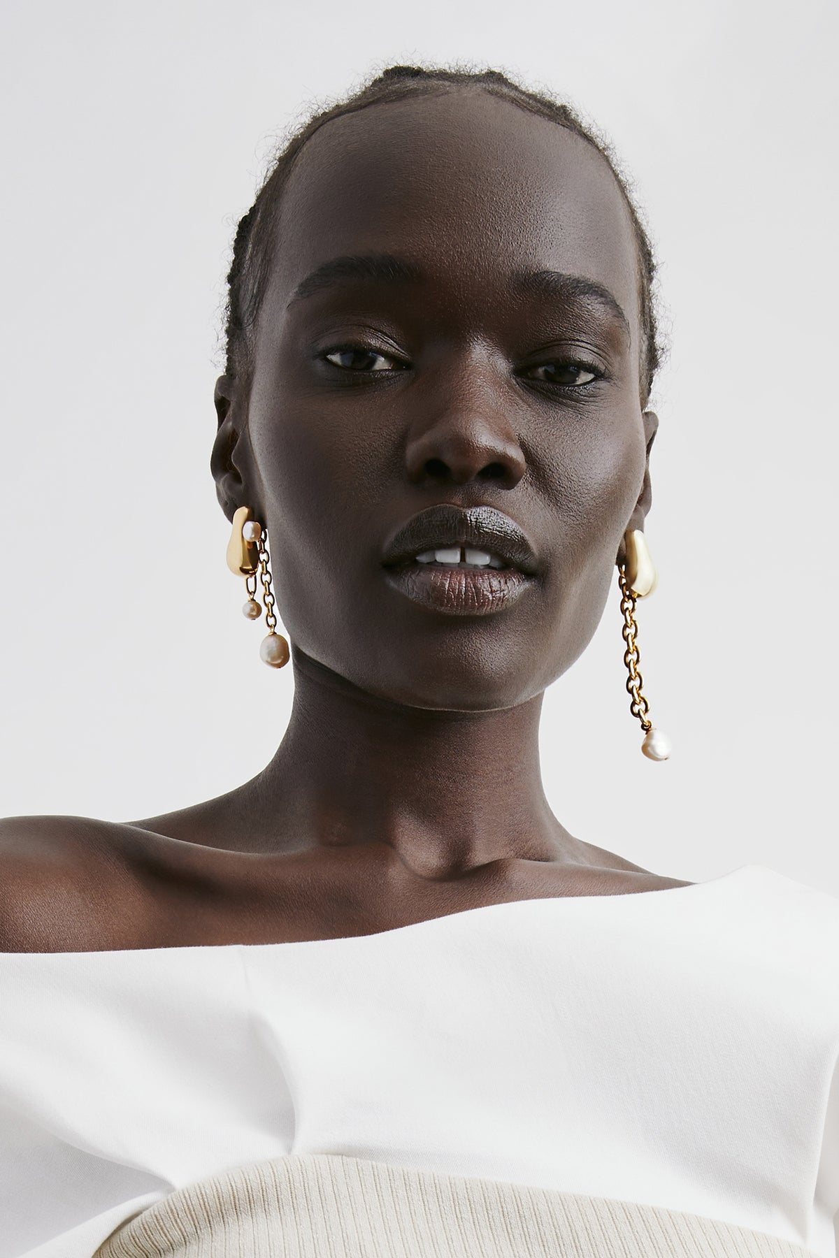 Kaya Pearl Earring Charm - Gold Vermeil